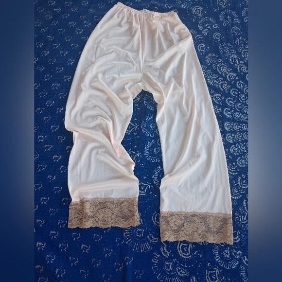 Intimates & Sleepwear | Vintage Pale Pink Pajama Bottoms Henson ...